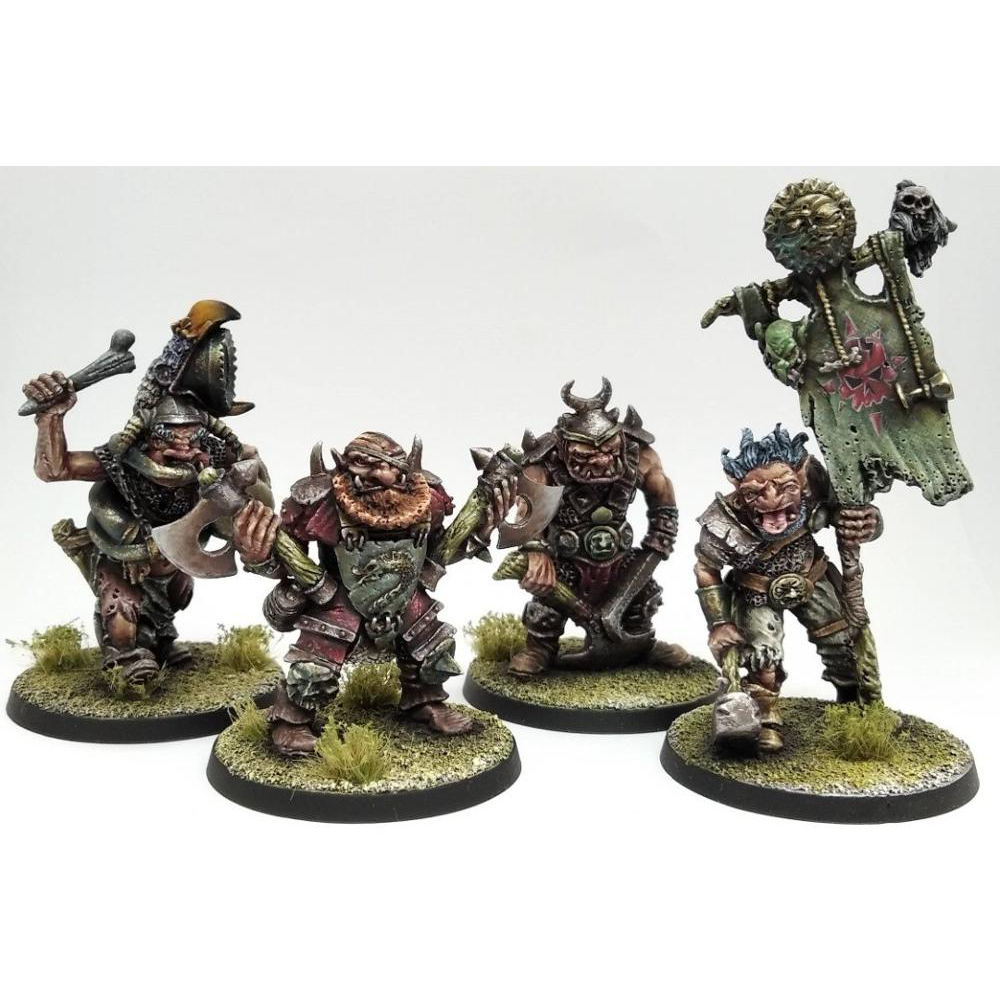 Roghlod´s Mercenary Ogres – Knightmare miniatures
